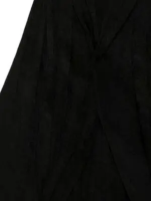 JULIUS Monk Coat - Black
