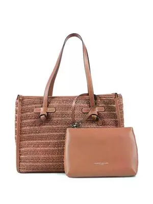 GIANNI CHIARINI Marcella Tote Bag - Brown