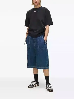 Karl Lagerfeld Patch-pocket Denim Shorts