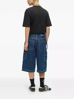 Karl Lagerfeld Patch-pocket Denim Shorts