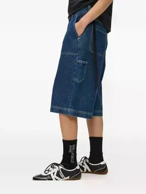 Karl Lagerfeld Patch-pocket Denim Shorts