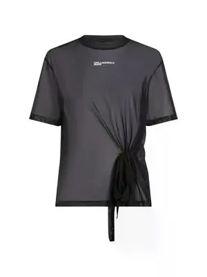 Karl Lagerfeld Logo T-shirt - Black