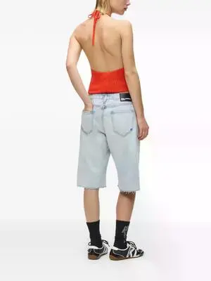 Karl Lagerfeld Five-pocket Denim Shorts