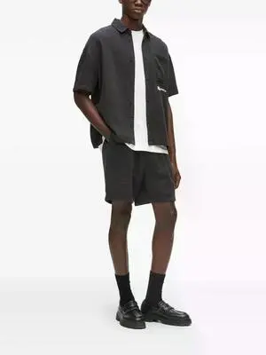 Karl Lagerfeld Crinkled Shorts