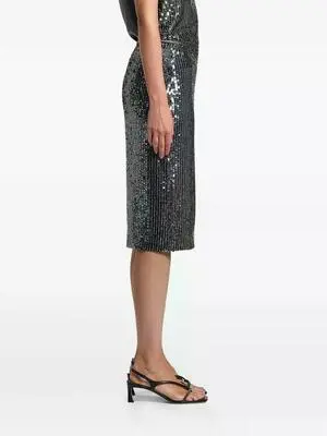 Peserico Sequin-embellished Midi Skirt