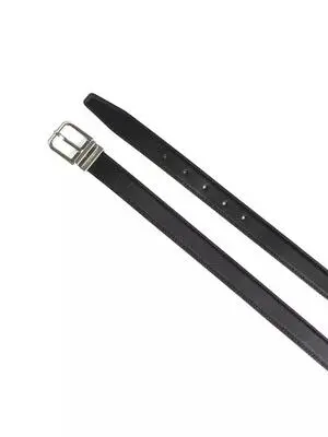 Dolce & Gabbana Logo-lettering Belt - Black