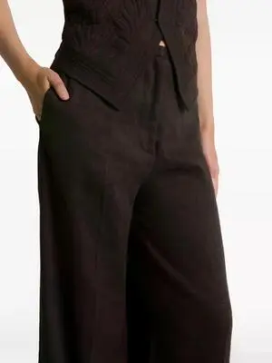 Alberta Ferretti Wide-leg Trousers