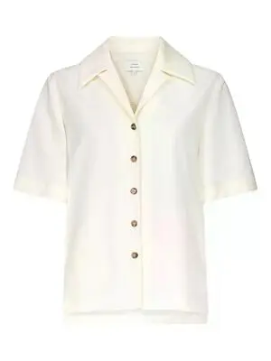 Loulou De Saison Button Short-sleeve Shirt - Neutrals