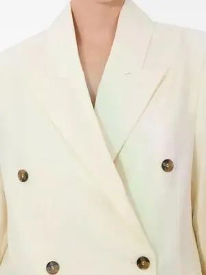 Loulou De Saison Norma Double-breasted Blazer - Neutrals