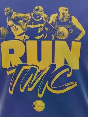 Mitchell & Ness Nba Golden State Warriors Hardwood Classis T-shirt
