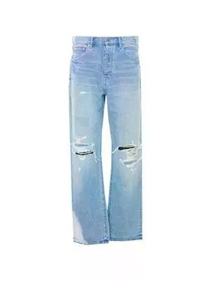 PURPLE BRAND P011 Knee Blowout Jeans - Blue