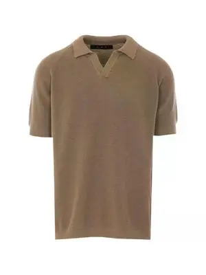 JG1 Knitted V-neck T-shirt
