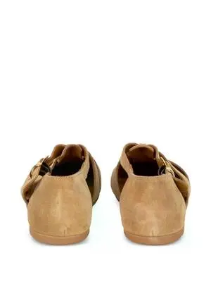 Stokton Buckle Suede Sandals