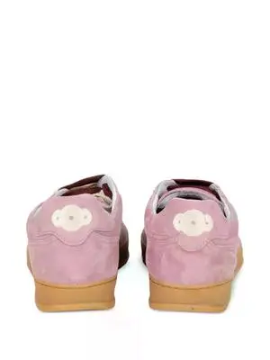 SOLDINI80 Perforated Suede Sneakers - Pink