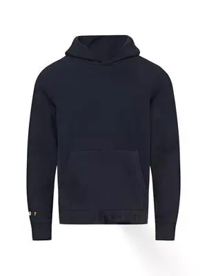 Orlebar Brown Hoodie With Logo Detail - Blue