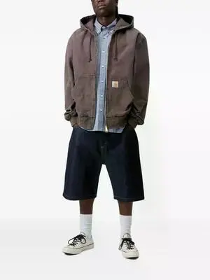 Carhartt Work In Progress Og Active Hooded Zip Jacket - Brown