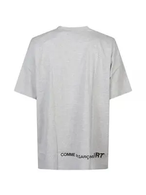 Comme Des Garçons Logo-print T-shirt - Grey