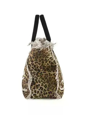 MC2 SAINT BARTH Animal-print Tote Bag - Brown