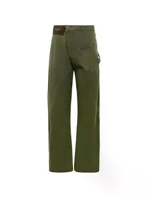 JW Anderson Panelled Trousers - Green