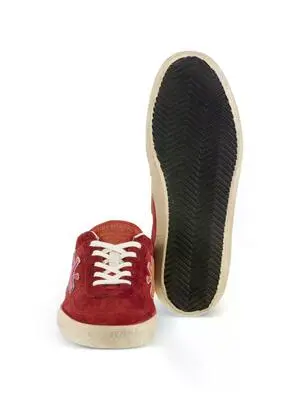 Premiata Logo Detail Sneakers - Red