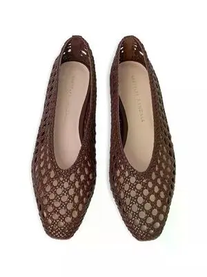 LOEFFLER RANDALL Emery Ballet Flats - Brown