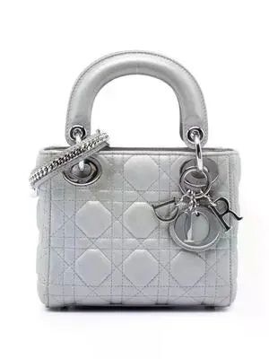Dior Silver Tone Mini Bags