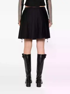 CHOPOVA LOWENA Titan Eyelet Mini Skirt