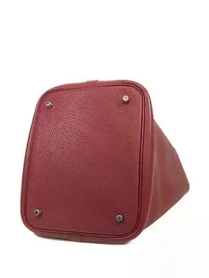 Hermès 2017 Clemence Picotin Lock 22 Handbag - Red