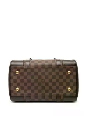 LOUIS VUITTON Damier Ebene Berkeley Handbag - Brown