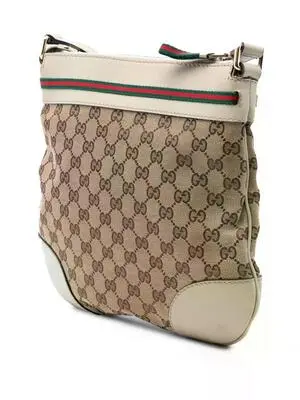 Gucci Gg Canvas Mayfair Crossbody Bag - Brown