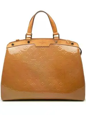 LOUIS VUITTON 2012 Monogram Vernis Brea Mm Satchel