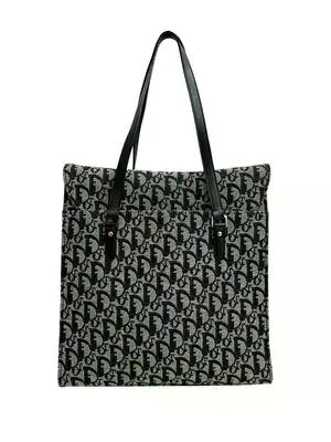 Dior Diorissimo Trotter Canvas Saddle Tote Bag