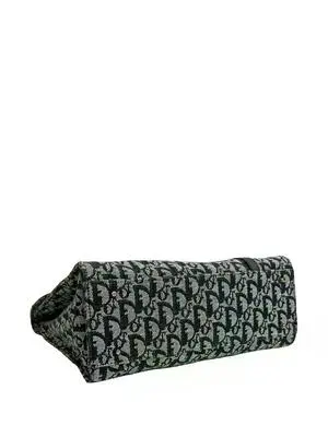 Dior Diorissimo Trotter Canvas Saddle Tote Bag