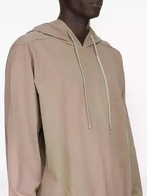 Rick Owens Hun Drawstring Hoodie - Brown