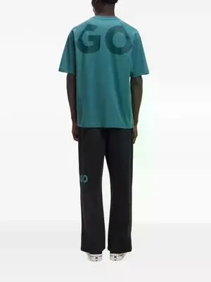 Hugo Large-logo T-shirt In Cotton Jersey