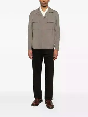 BRIGLIA 1949 John Shirt Jacket - Brown