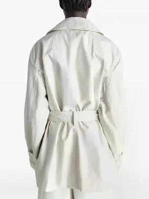 LEMAIRE Cropped Trench In Ventille® Cotton