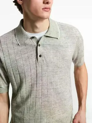 Peserico Ribbed-trim Polo