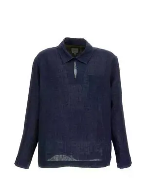 Paul Smith Linen Oversized Pop-over Shirt