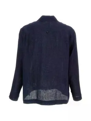 Paul Smith Linen Oversized Pop-over Shirt