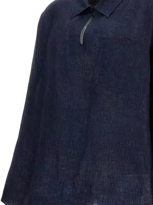Paul Smith Linen Oversized Pop-over Shirt