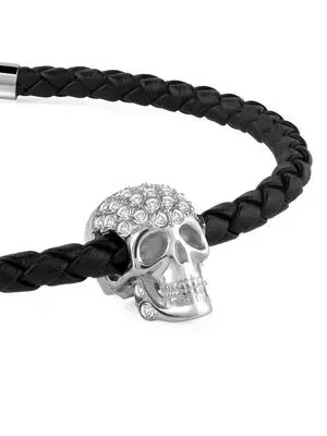 Philipp Plein Crystal Skull Bracelet