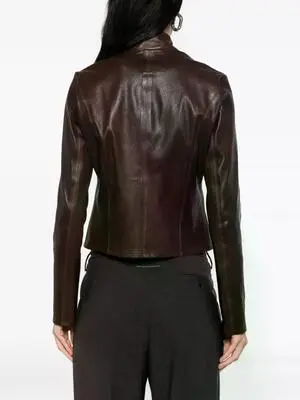 Nour Hammour Sigrid Leather Jacket