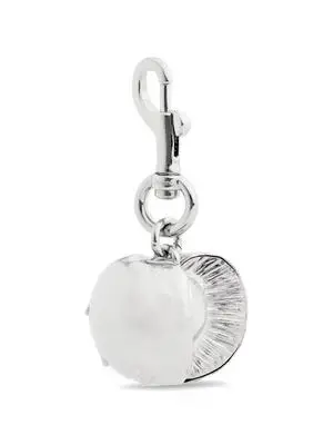 Rabanne Peach Pendant Bag Charm