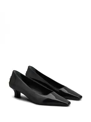 TOD'S Studded Leather Pumps - Black