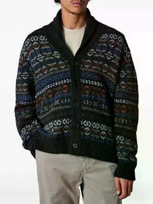 Paul Smith Patterned Shawl-collar Cardigan