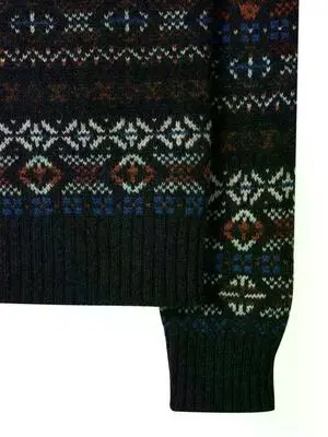 Paul Smith Patterned Shawl-collar Cardigan