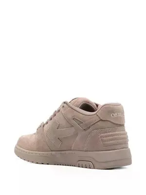 Off-White Arrow Suede Sneakers - Neutrals