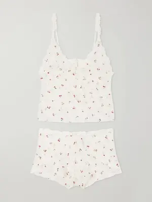 SKIMS Valentine's Day Lace Set - Neutrals