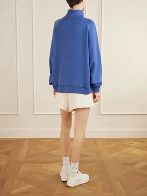 Varley Selene Jersey Half-zip Sweater - Blue